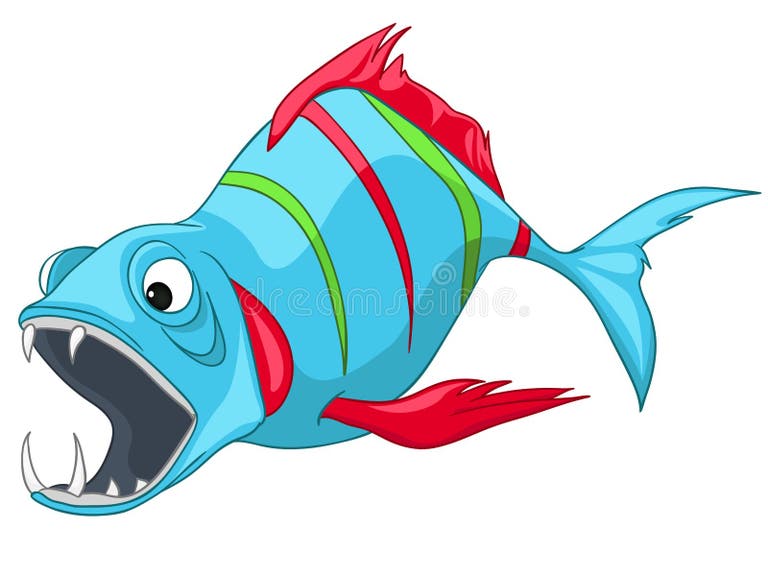 Cartoon Evil Fish Background Stock Illustrations – 1,187 Cartoon Evil ...