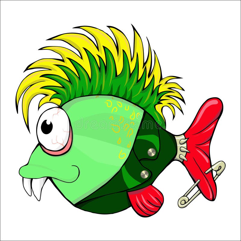 Fish Punk Stock Illustrations – 253 Fish Punk Stock Illustrations ...