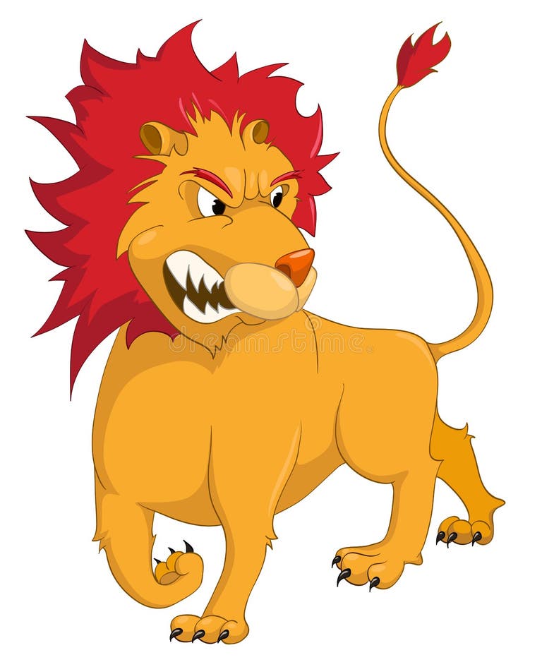 Young Lion Character Stock Illustrations – 6,229 Young Lion Character ...