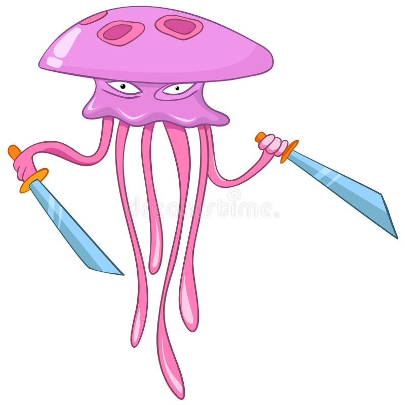 Cartoon Character Medusa stock vector. Illustration of avatar - 22315700