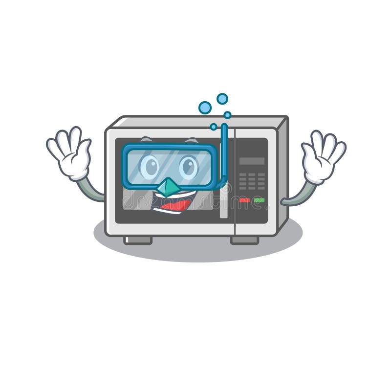 Cartoon Happy Microwave Stock Illustrations – 455 Cartoon Happy ...