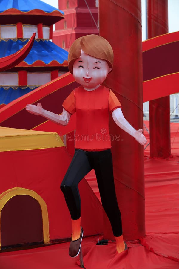 Cartoon character modeling stock image. Image of resorts - 385753251