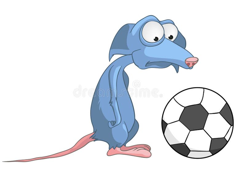 Cartoon Football Rat Stock Illustrations – 95 Cartoon Football Rat ...