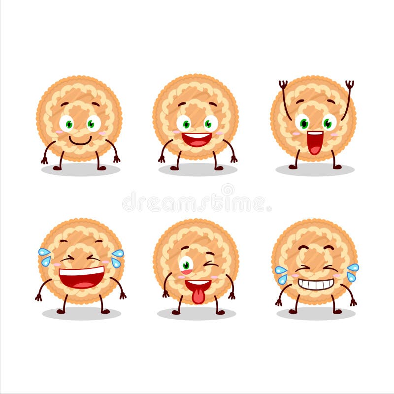Cartoon Character of Potatoes Pie with Smile Expression Stock Vector ...