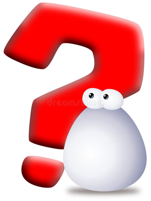 Funny Question Mark Cartoon Stock Illustrations – 3,482 Funny Question ...