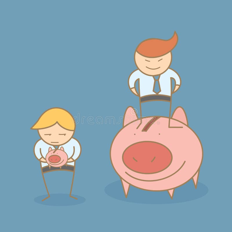 Rich Poor Cartoon Stock Illustrations – 1,356 Rich Poor Cartoon Stock ...