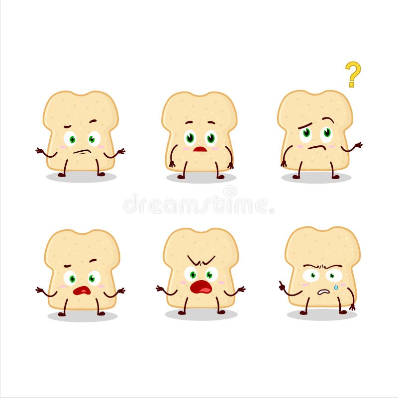 Scared Bread Cartoon Stock Illustrations – 184 Scared Bread Cartoon ...