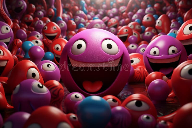 A Purple Ball with the Windows Logo on it Stock Illustration ...