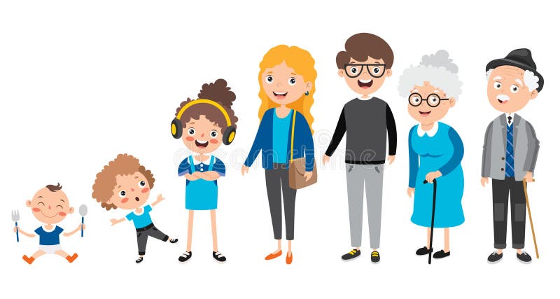 Different Ages Stock Illustrations – 5,717 Different Ages Stock ...