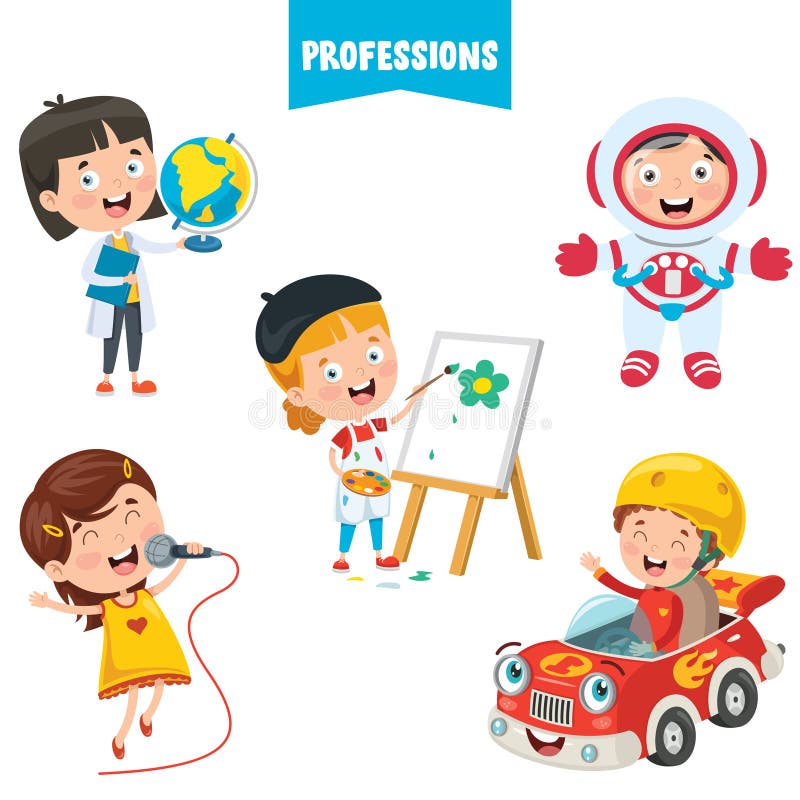 Different Jobs Cartoon Stock Illustrations – 1,315 Different Jobs ...