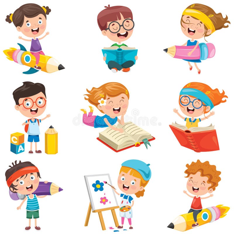 School Activities Cartoon Stock Illustrations – 19,426 School ...