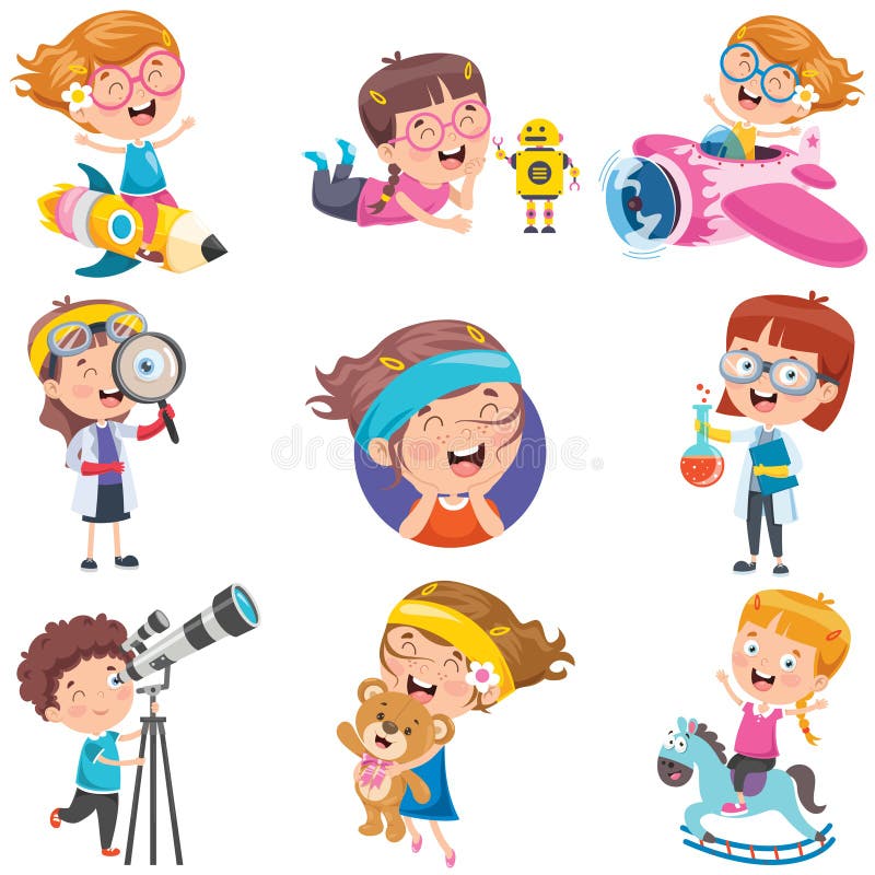 Cartoon Activities Stock Illustrations – 17,504 Cartoon Activities ...