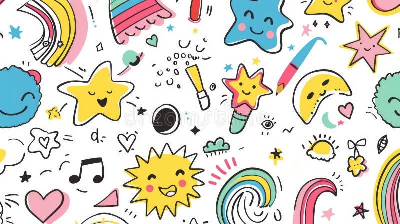 Cartoon Characters Posing Together, Versatile for Various Projects ...