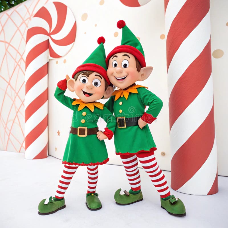 Cartoon Characters on Striped Background on Transparent Background ...