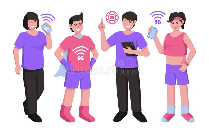 Cartoon Characters Using Mobile Wireless Technology for Faster ...