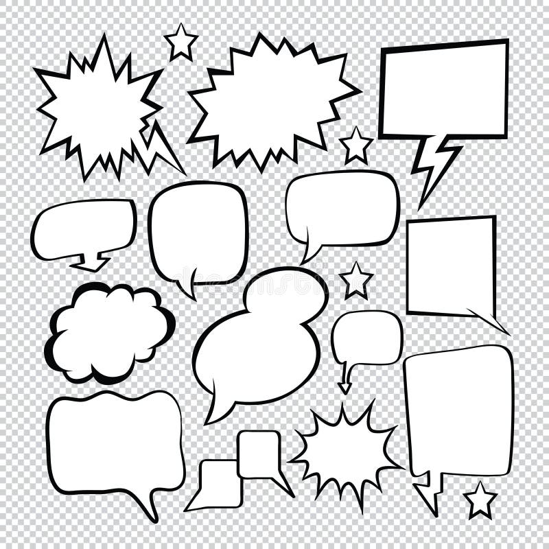 Comics Computer Concept Conversations Speech Symbol Template Stock ...