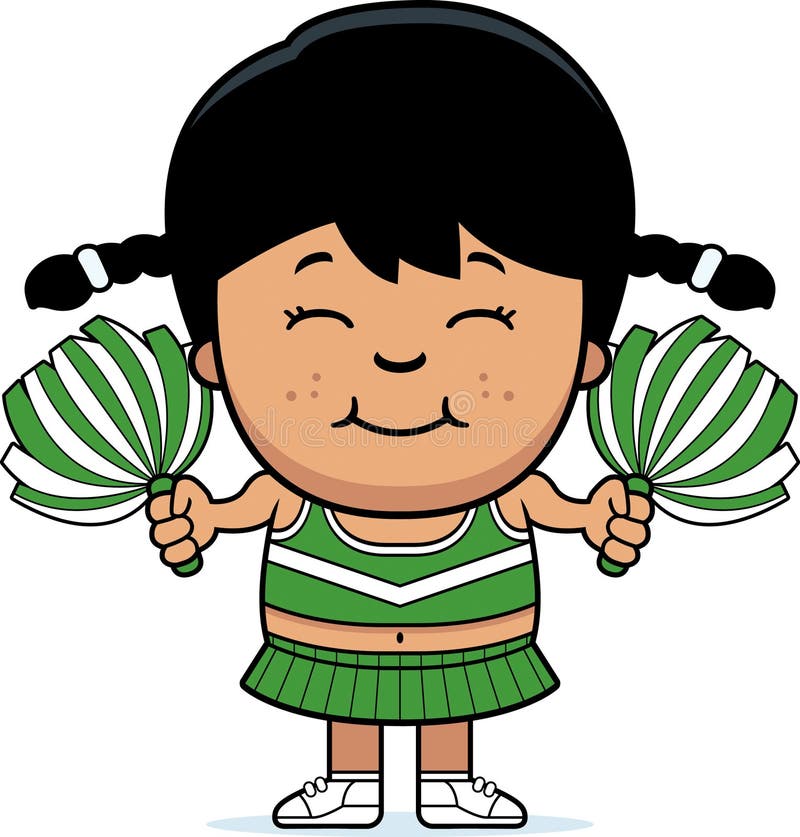 Cartoon Cheerleader Stock Illustrations – 1,967 Cartoon Cheerleader ...