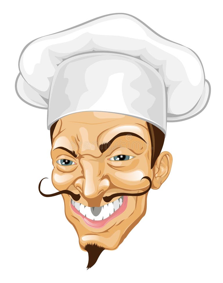 Cartoon Chef French Mustache Stock Illustrations – 678 Cartoon Chef ...