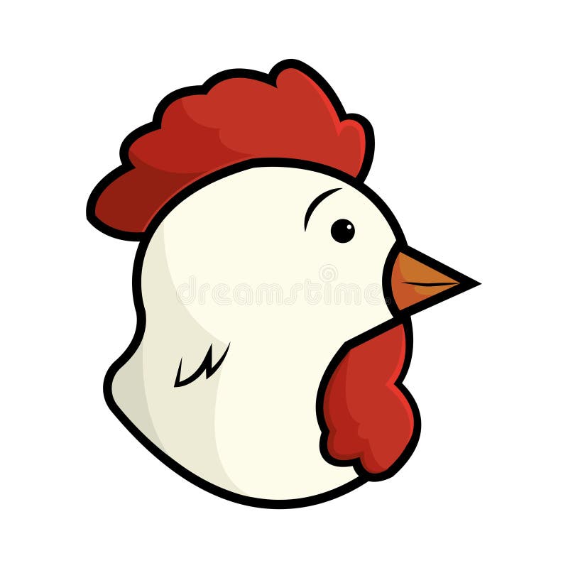 Cartoon Chicken Head Stock Illustrations – 8,968 Cartoon Chicken Head ...