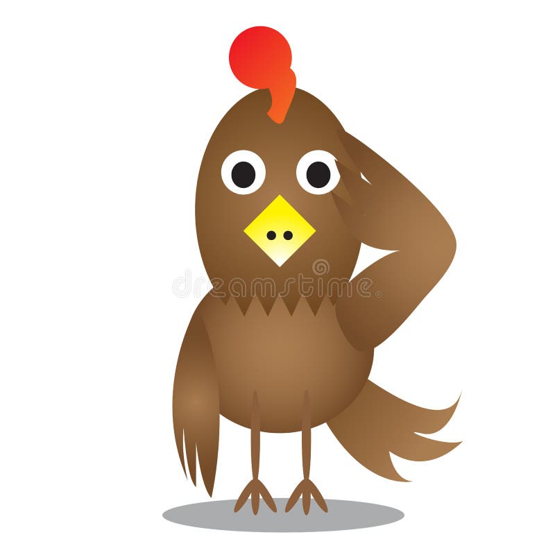 Cartoon Chicken Running Scared Stock Illustrations – 39 Cartoon Chicken ...