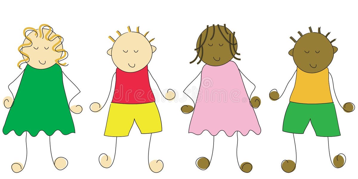 Four Siblings Stock Illustrations – 690 Four Siblings Stock ...