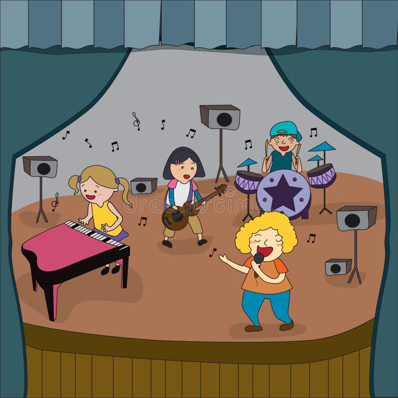 86+ Cartoon concert Free Stock Photos - StockFreeImages