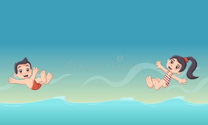 Swim Children Pool Stock Illustrations – 2,462 Swim Children Pool Stock ...