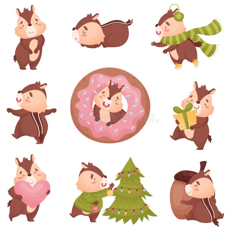 Cartoon Chipmunk Stock Illustrations – 3,443 Cartoon Chipmunk Stock ...