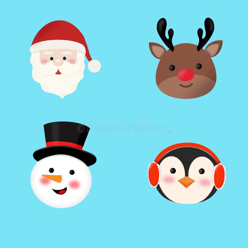 Cartoon Christmas stock image. Image of christmas, design - 235418657