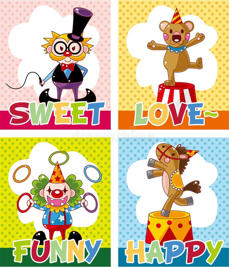 Cartoon Illustration-circus Mouse Juggler Stock Illustration ...