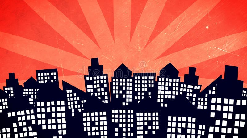 Cartoon Retro City Stock Illustrations – 24,402 Cartoon Retro City ...