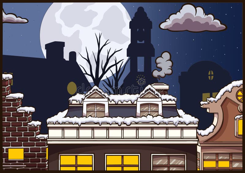 Cartoon Rooftops Stock Illustrations – 245 Cartoon Rooftops Stock ...