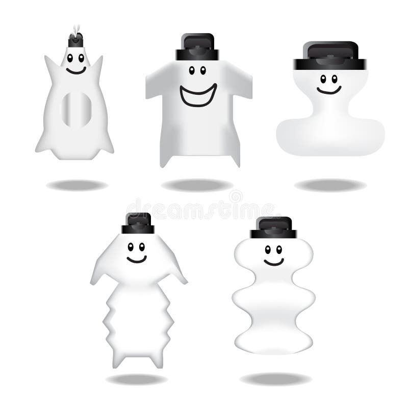 Cartoon clear bottle stock vector. Illustration of cartoon - 55853457