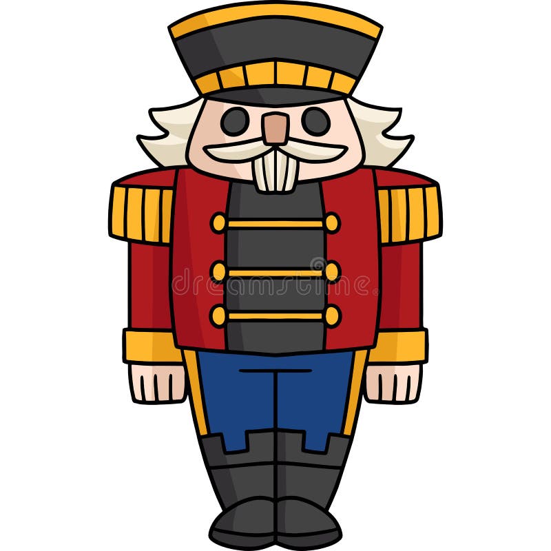 Nutcracker Cartoon Colored Clipart Illustration Stock Vector ...