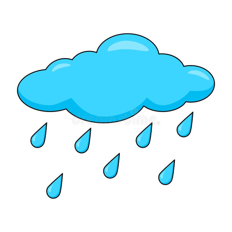 Cartoon Raindrops Stock Illustrations – 2,712 Cartoon Raindrops Stock ...