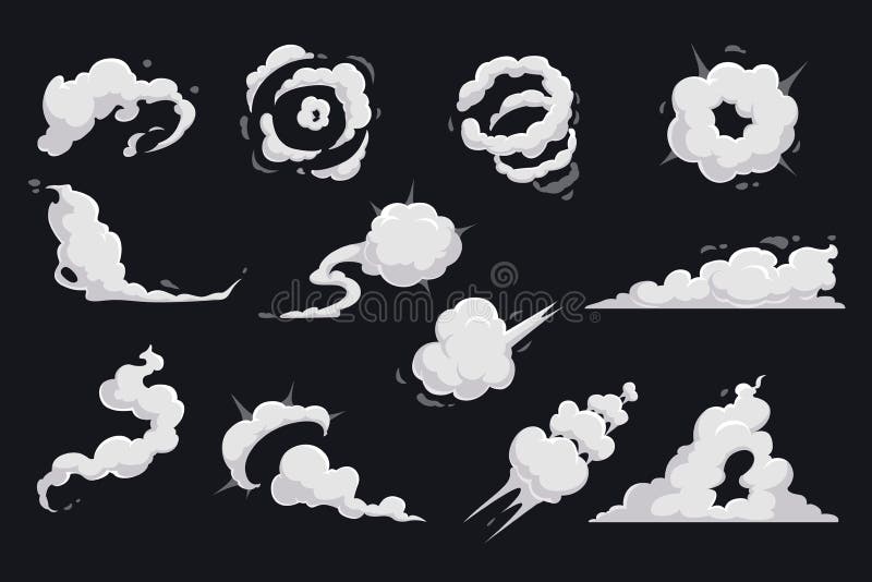 Cartoon Comic Book Fight Dust Cloud Stock Illustrations – 81 Cartoon ...
