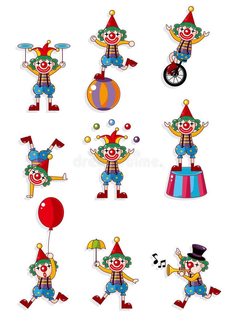 Juggling Cartoon Clown Stock Illustrations – 8,139 Juggling Cartoon ...