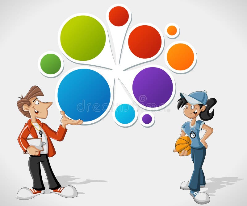 Cartoon coaches stock vector. Illustration of coach, cute - 37048746