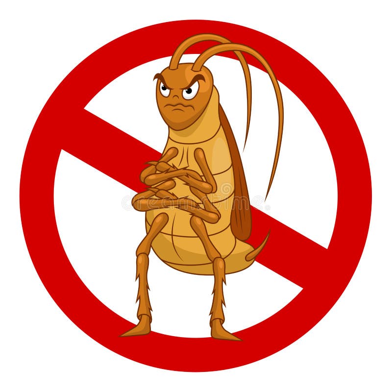 Stop Cockroach Sign Stock Illustrations – 853 Stop Cockroach Sign Stock ...