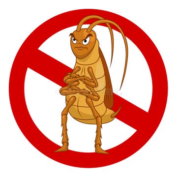 Stop Cockroach Cartoon Stock Illustrations – 265 Stop Cockroach Cartoon ...