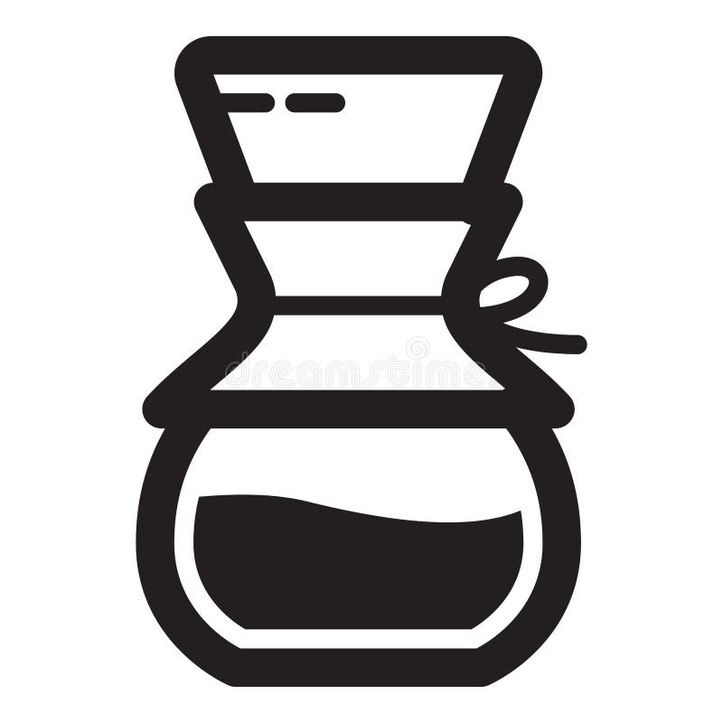 Cartoon coffee filter stock vector. Illustration of coffee - 258088510