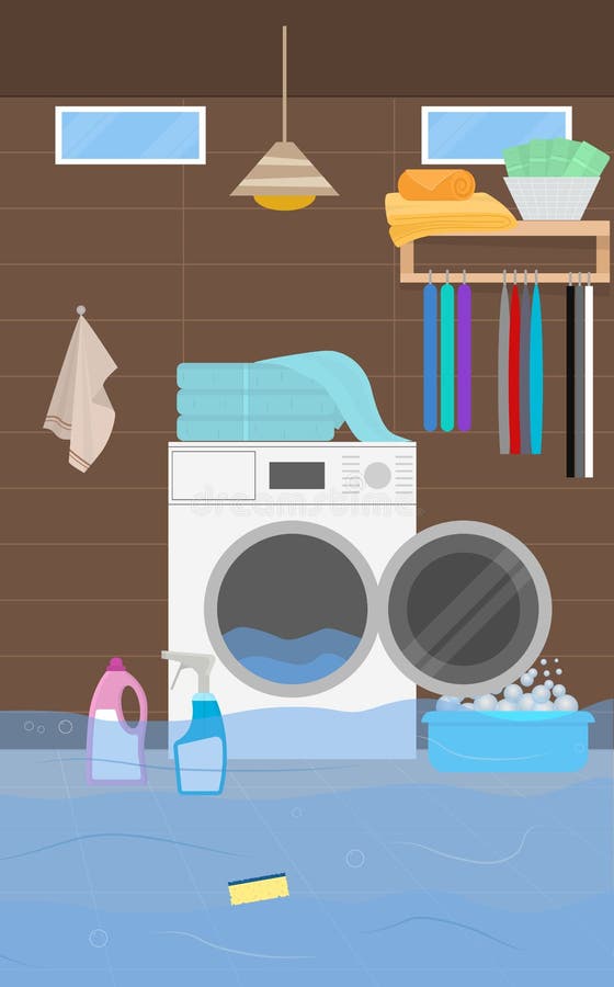 Inside Washing Machine Stock Illustrations – 870 Inside Washing Machine ...