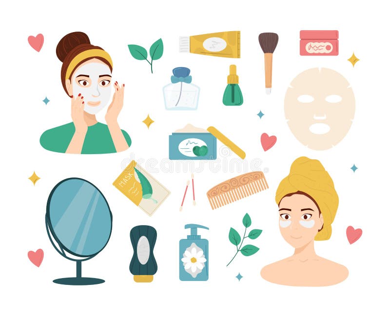Cartoon daily Routine Character Woman. Vector Stock Vector ... Cartoon daily Routine Character Woman. Vector Stock Vector ...