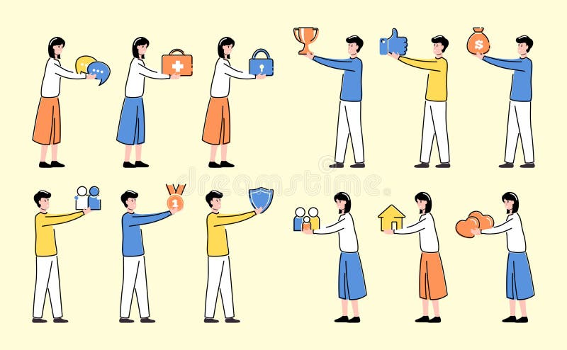 Needs Cartoon Style Vector Illustration Stock Illustrations – 2,086 ...