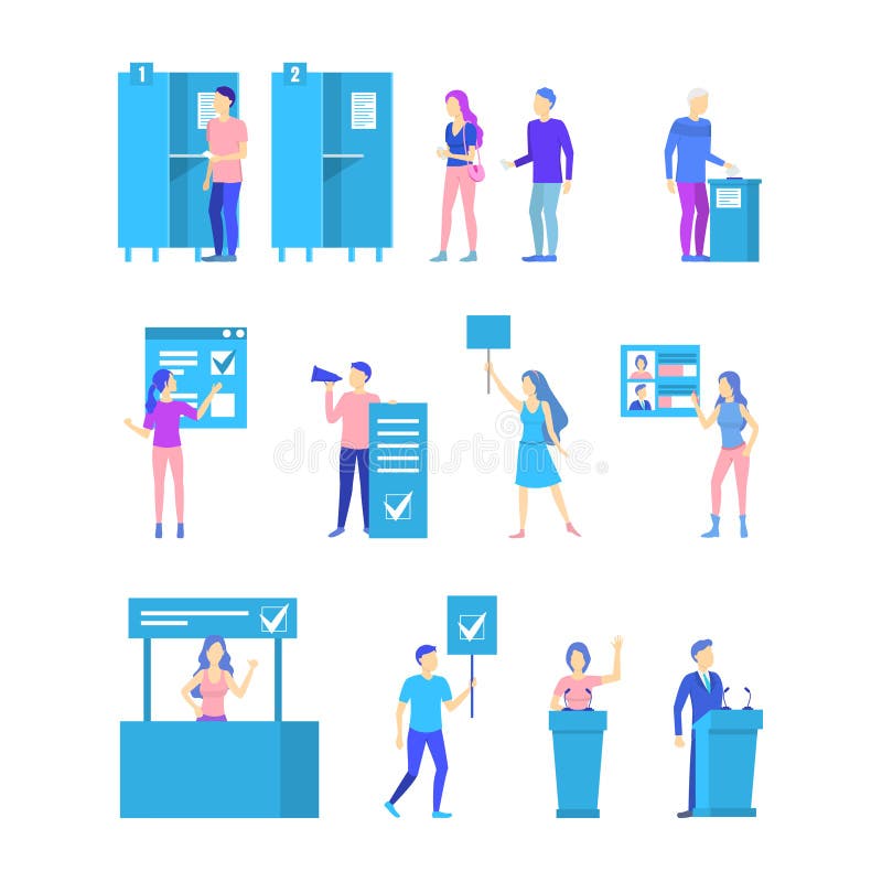 Voting. stock vector. Illustration of help, meeting, card - 32717458