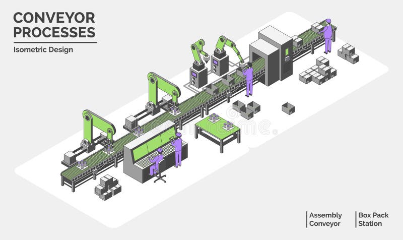 Flat Pack Box Assembly Process Stock Illustrations – 239 Flat Pack Box ...