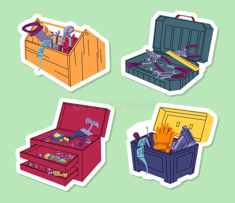 Toolkit Cartoon Stock Illustrations – 2,181 Toolkit Cartoon Stock ...