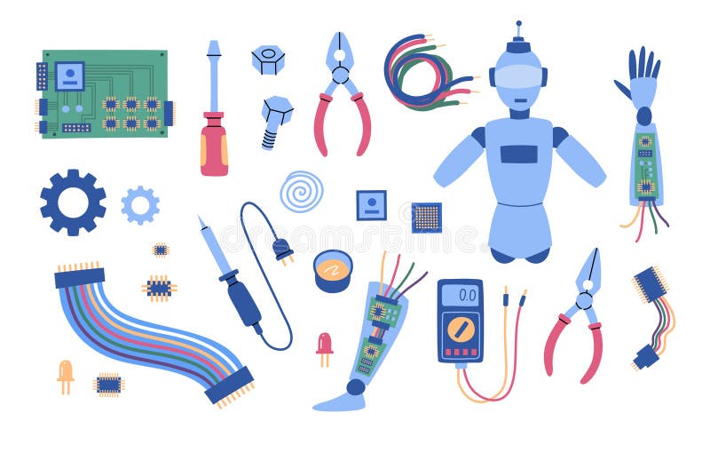 Stem Robot Stock Illustrations – 688 Stem Robot Stock Illustrations ...