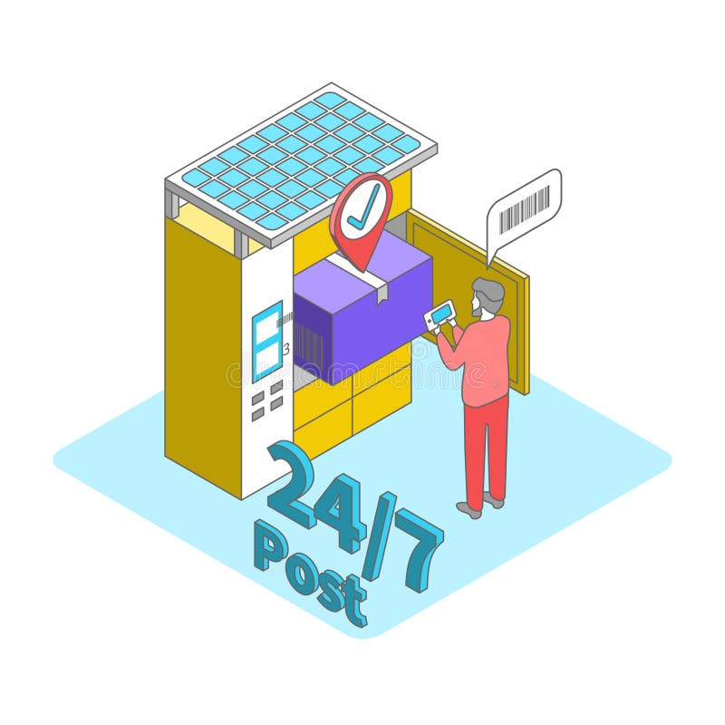 Locker Delivery Stock Illustrations – 1,267 Locker Delivery Stock ...