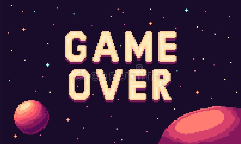 Game Over Background Stock Illustrations – 22,198 Game Over Background ...